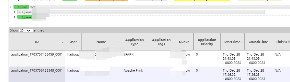 bug-[BUG] Hadoop-3.3.4集群yarn管理页面子队列不显示任务_游戏逆向|游戏安全|yxfzedu.com