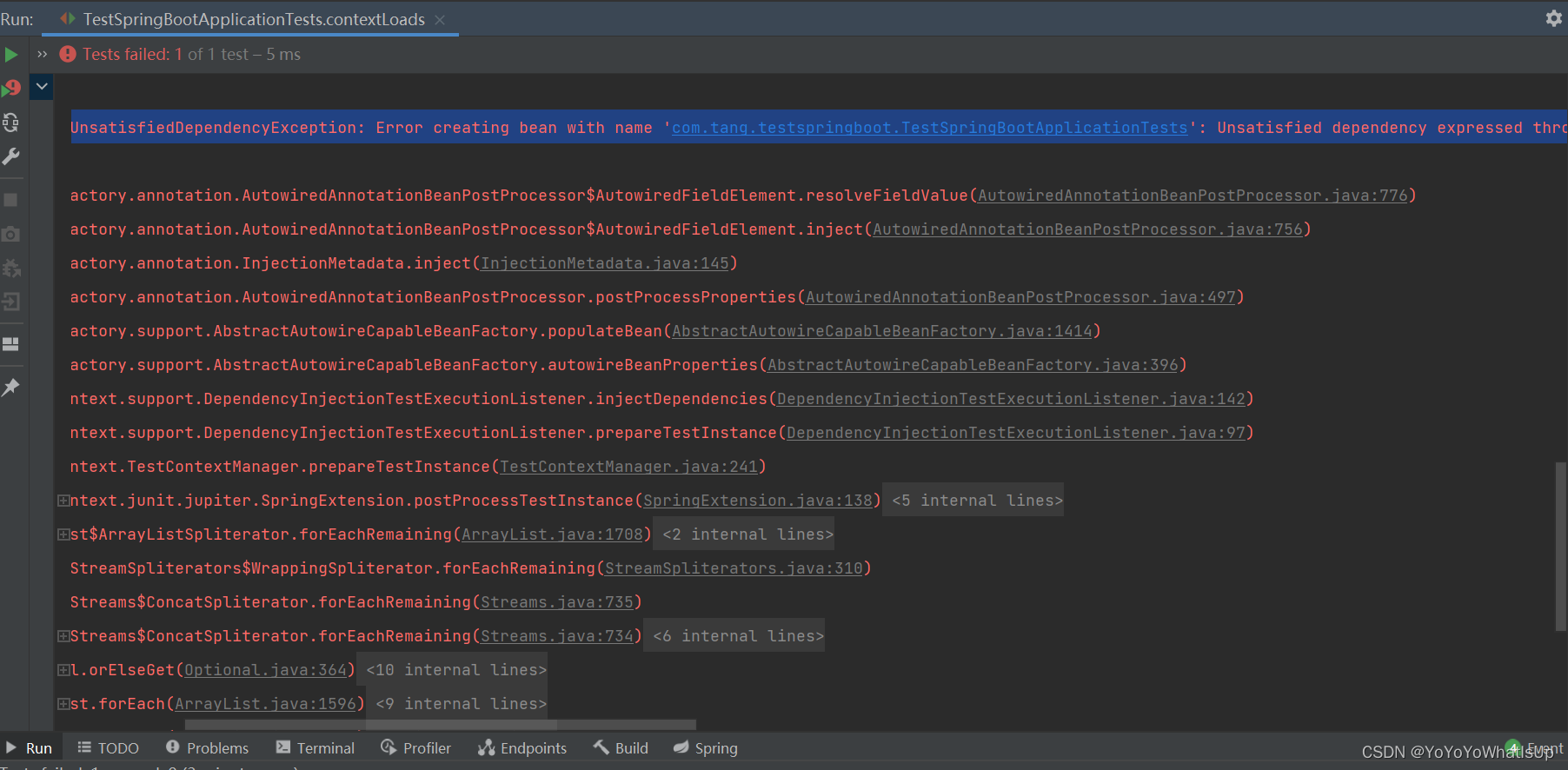 spring-测试SpringBoot的时候报错mapper未装载的解决方案：_游戏逆向|游戏安全|yxfzedu.com