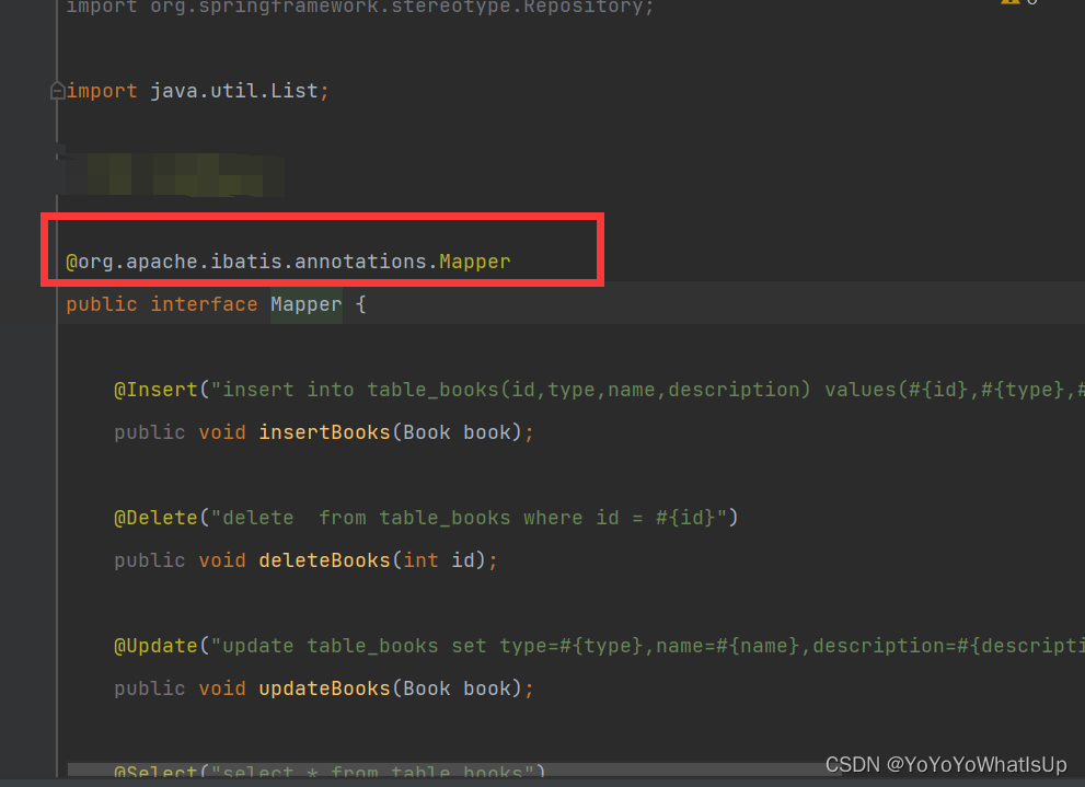 spring-测试SpringBoot的时候报错mapper未装载的解决方案：_游戏逆向|游戏安全|yxfzedu.com