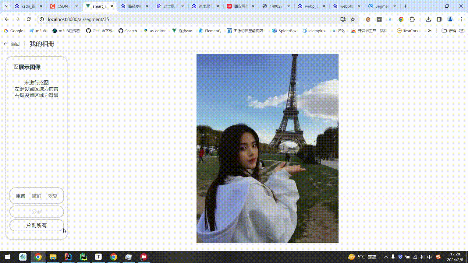 前端框架-SegmentAnything官网demo使用vue+python实现_游戏逆向|游戏安全|yxfzedu.com