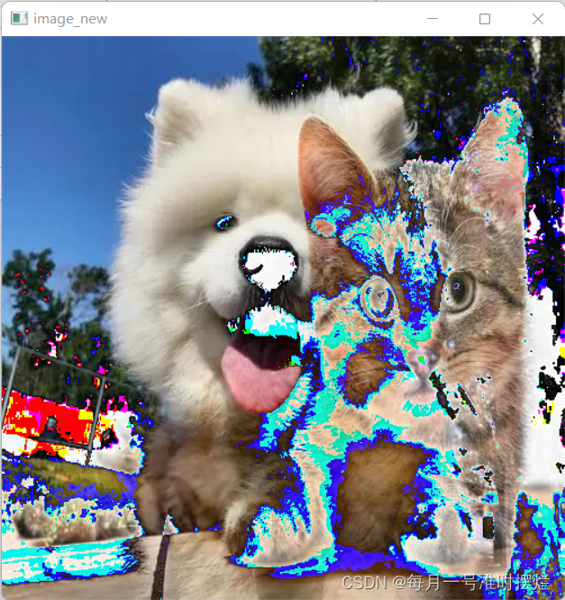 计算机视觉 Opencv(六)——对于图片的算术运行、图片的叠加操作、多通道图像拆分为多个单通道图像游戏逆向游戏安全 6452