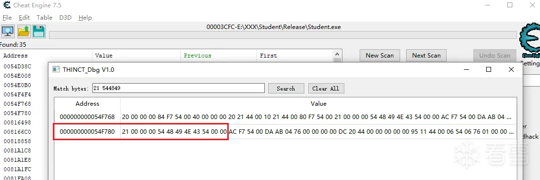 软件逆向-CE的结构体数据查找助手_游戏逆向|游戏安全|yxfzedu.com